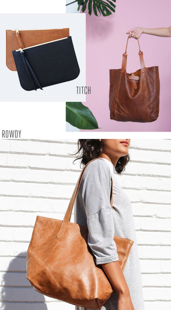 Local round up: Leather bags - Lanalou Style