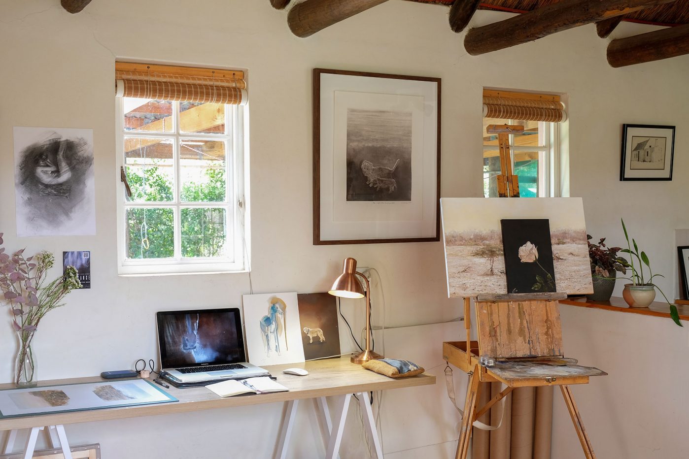 A studio tour with artist Joni-Leigh Doran - Lanalou Style